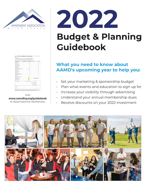Budget and Planning Guidebook - Apartment Association of Metro Denver